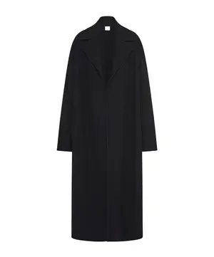 THE ROW Malika Belted Felt Wool Coat
