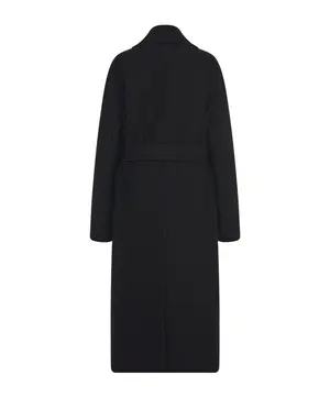 THE ROW Malika Belted Felt Wool Coat