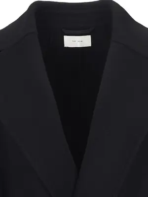 THE ROW Malika Belted Felt Wool Coat