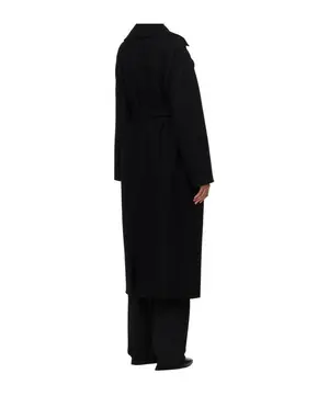THE ROW Malika Belted Felt Wool Coat