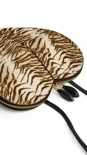 Alaïa Le Coeur Shoulder Bag - Nude