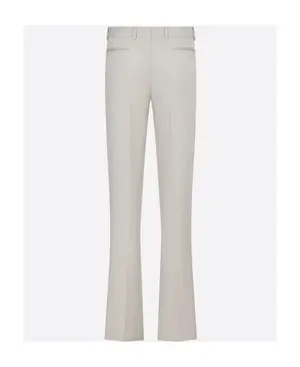 Dior Classic Straight Leg Wool Pants