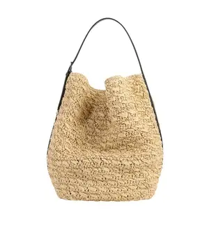 TOTEME Woven Tote Bag - Nude