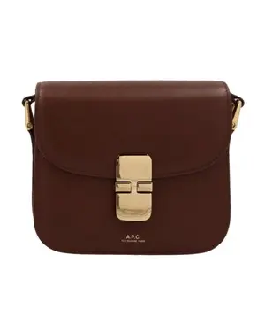 A.p.c. Grace Mini Shoulder Bag - Brown