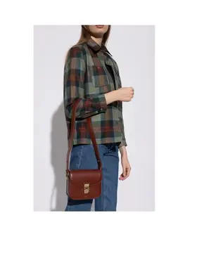 A.p.c. Grace Mini Shoulder Bag - Brown