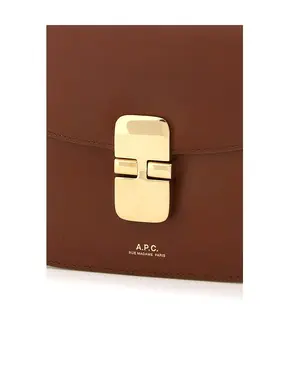A.p.c. Grace Mini Shoulder Bag - Brown
