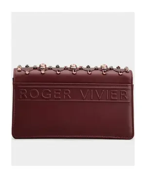 ROGER VIVIER Viv' Choc Disco Mini Bag In Nappa Leather