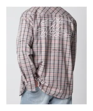 Off-White Checked Button-up Shirt