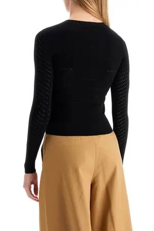 Max Mara Long Sleeve V-neck Sweater