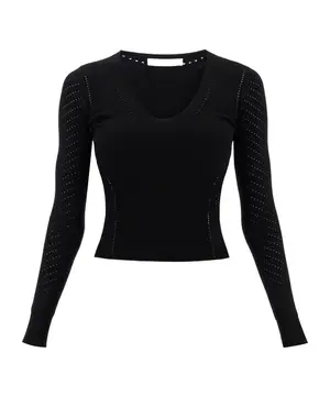 Max Mara Long Sleeve V-neck Sweater
