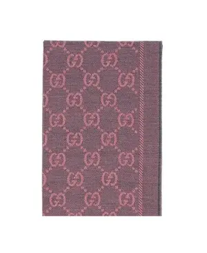 Gucci Gg Supreme Jacquard Scarf - Multicolor