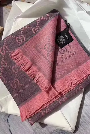 Gucci Gg Supreme Jacquard Scarf - Multicolor