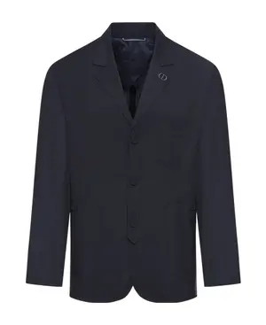 Dior Single-breasted Suit Jacket - Dark Blue