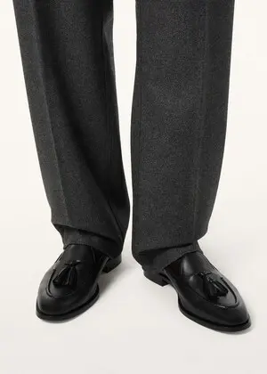 Loro Piana Serge Walk Loafers With Tassel Detail