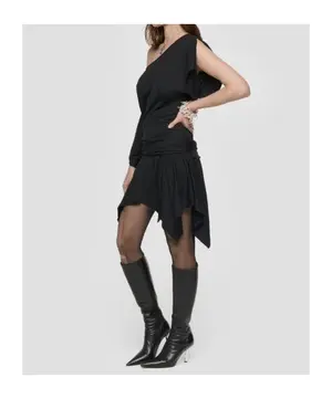 MISBHV Asymmetrical Off-shoulder Dress