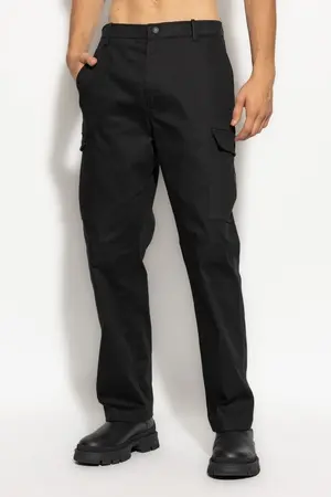 Moncler Tailored Cargo Trousers - Black