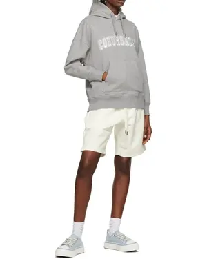 AMI Paris Coeur Sacre Embroidered Drawstring Hoodie