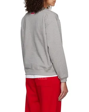 Kenzo Pixelated Tiger And Logo Crewneck Sweatshirt