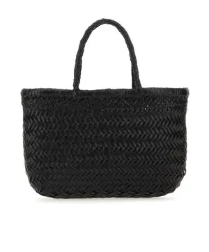 Dragon Diffusion Flat Gora Mini Tote Bag - Black