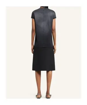 COURREGES Short-sleeve Crewneck T-shirt Dress
