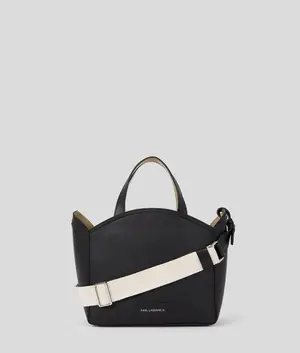 Karl Lagerfeld K/circle Perforated Small Tote Bag