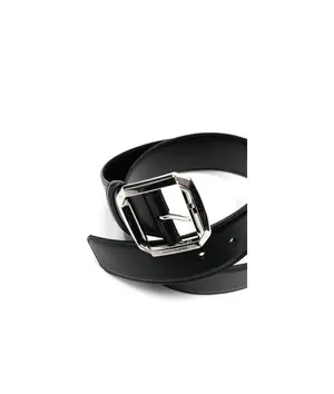 Alexander McQueen Logo-engraved Buckle Belt