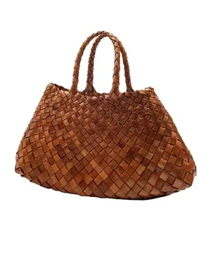 Dragon Diffusion Santa Croce Small Tote Bag - Tan