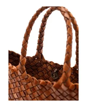 Dragon Diffusion Santa Croce Small Tote Bag - Tan