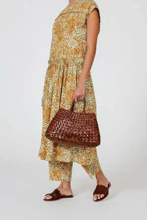 Dragon Diffusion Santa Croce Small Tote Bag - Tan