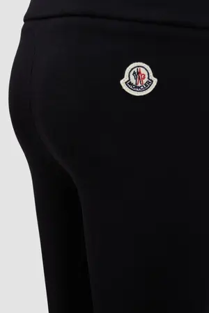 Moncler Logo-patch Jersey Leggings