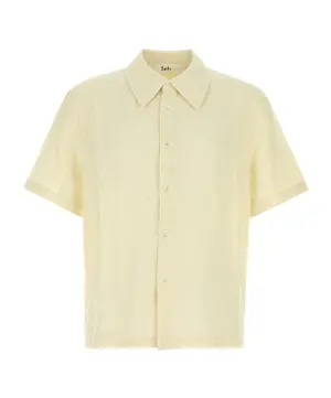 Séfr Dayot Short-sleeve Shirt - Nude