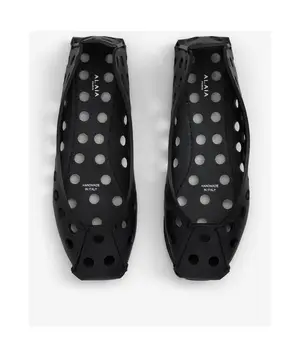 Alaïa Cut-out Ballet Flats - Black