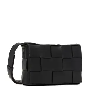 Bottega Veneta Cassette Shoulder Bag - Black