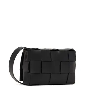 Bottega Veneta Cassette Shoulder Bag - Black