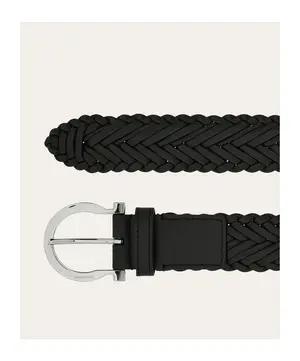 FERRAGAMO Gancini Belt - Black