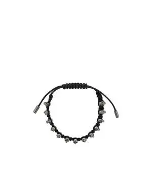 Alexander McQueen Skull Bracelet - Black