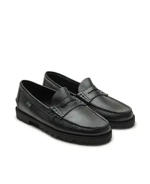 Paraboot Leather Penny Loafers