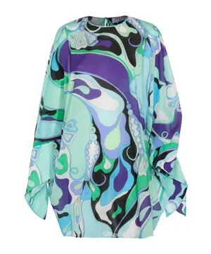 Emilio Pucci Orchid Printed Mini Dress