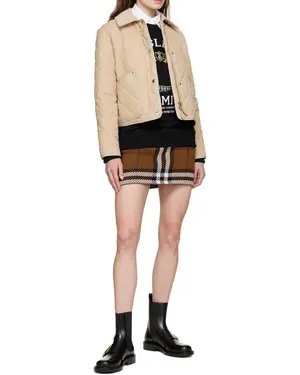 Burberry Logo Embroidered Crewneck Sweatshirt