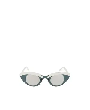Kenzo Cat Eye Sunglasses - White