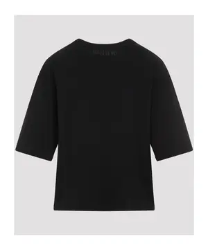 Moschino Peace & Pearls Embellished T-shirt