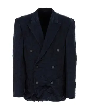 Balenciaga Creased Effect Blazer