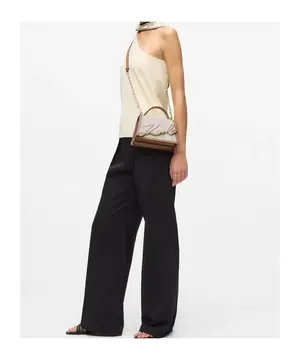 Karl Lagerfeld Signature Cross Body Bag