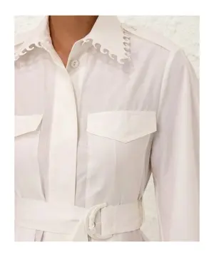Zimmermann Illuminate Utility Mini Dress