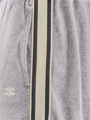 Celine Tracksuit Pants In Velvet Cotton