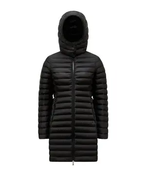 Moncler Igelong Hooded Long Down Jacket