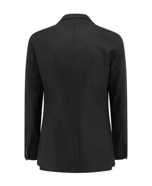 Tagliatore Straight-hem Single-breasted Blazer - Black