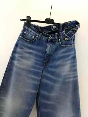 Y/project Logo Denim Trousers