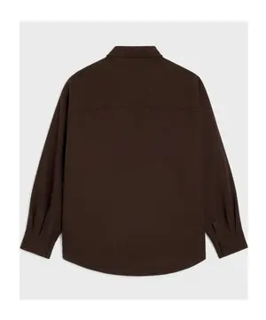Celine Overshirt In Wool Flannel