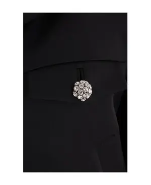 Prada Embellished Button-up Bomber Jacket